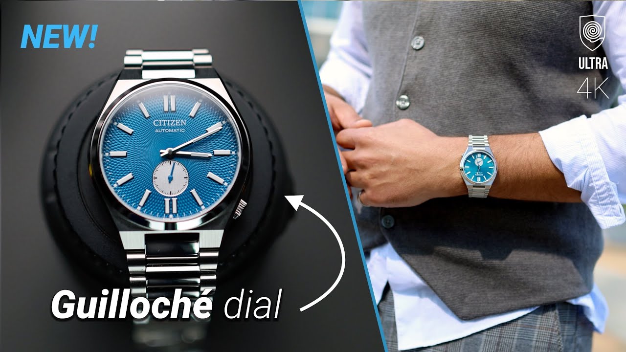 Citizen boosted the new Tsuyosa to a Premium dressy quality! - YouTube