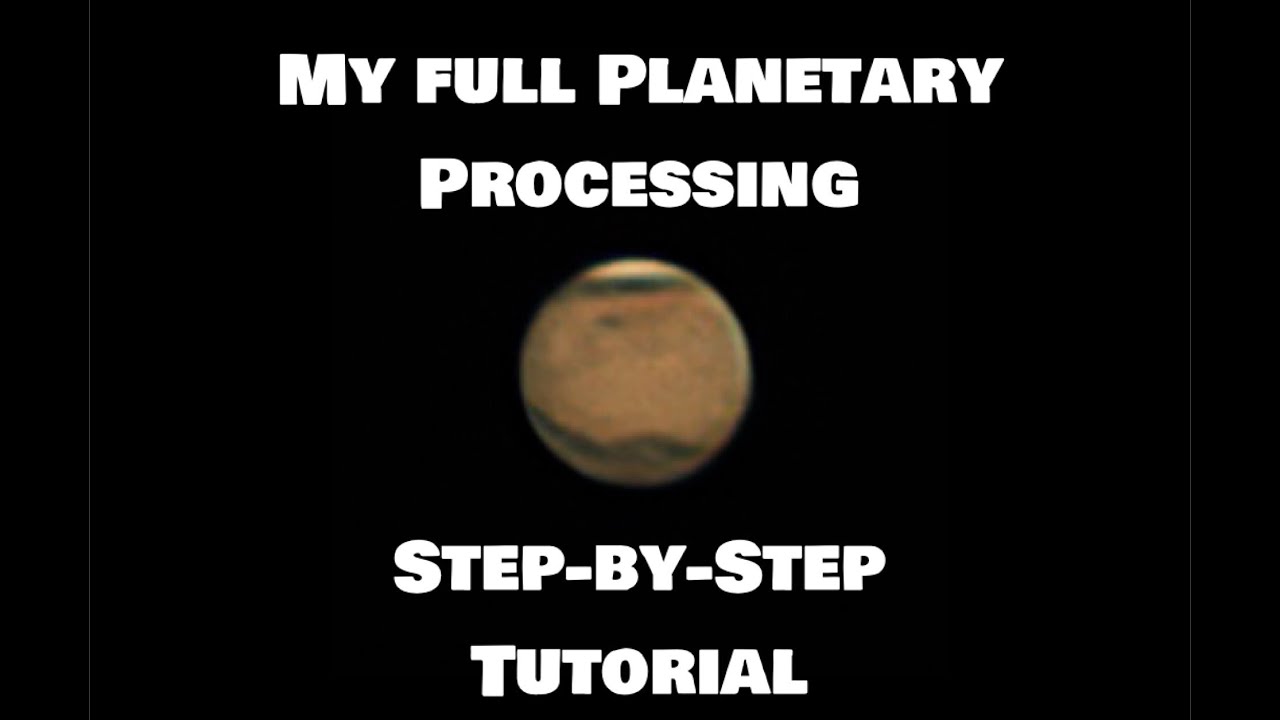 My Completely FREE Planetary Processing Tutorial (Stabilising, Stacking, Sharpening) - YouTube