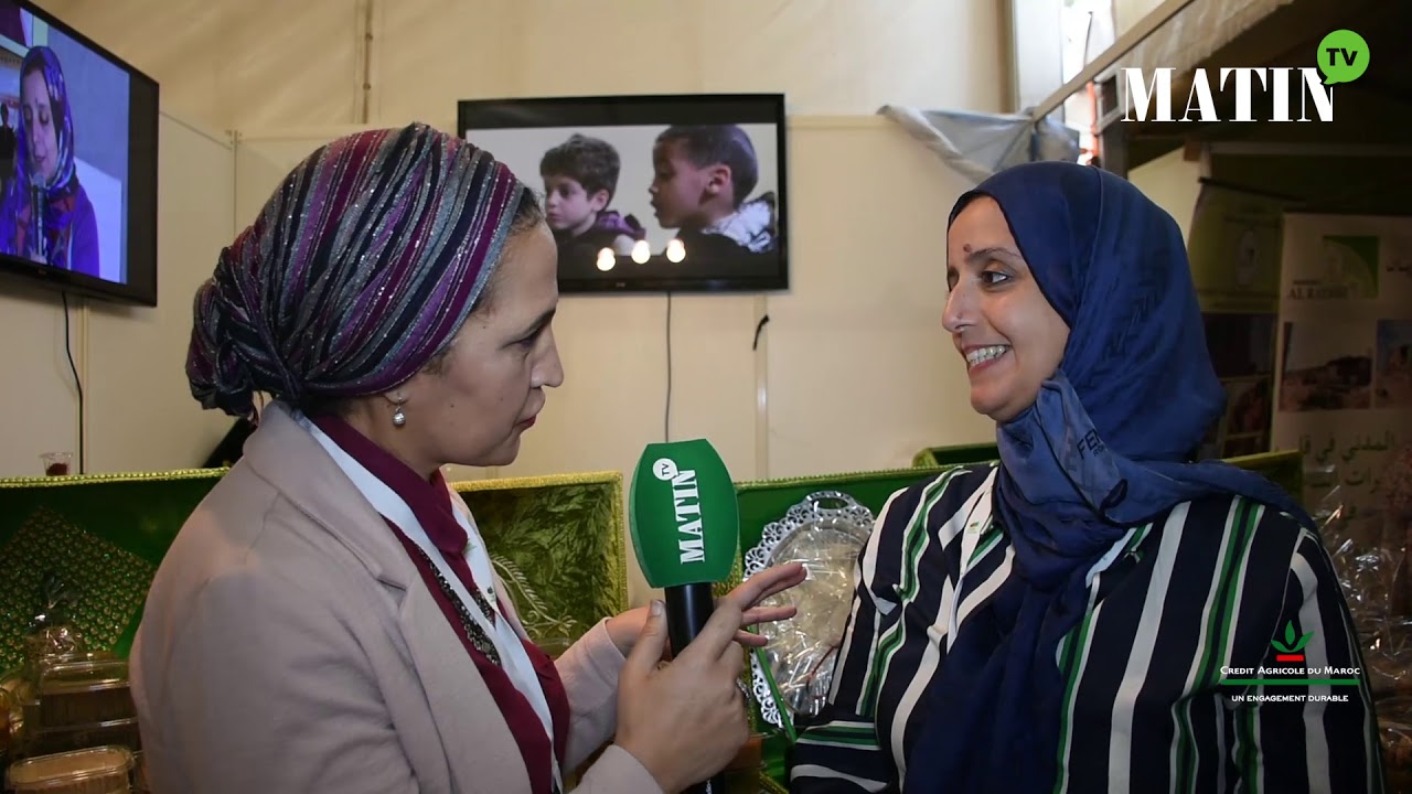 Matin TV en direct du SIAM : L’association Al Rayane engagée en faveur des femmes - YouTube