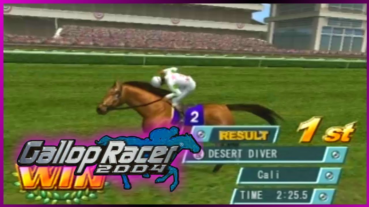 Horse Racing Games Playing Hard More In Gallop Racer 2004 PS2 Day [111 ...