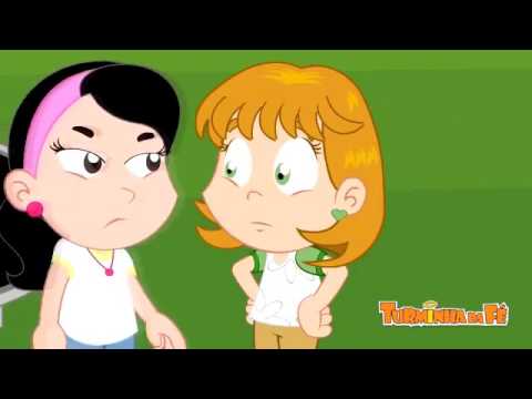 Turminha da Fé Brincando de Pular - Desenhos bíblicos - YouTube