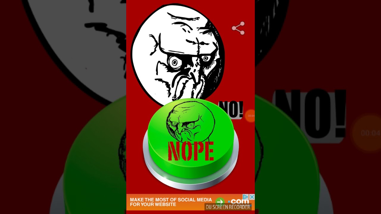 Nope button - YouTube