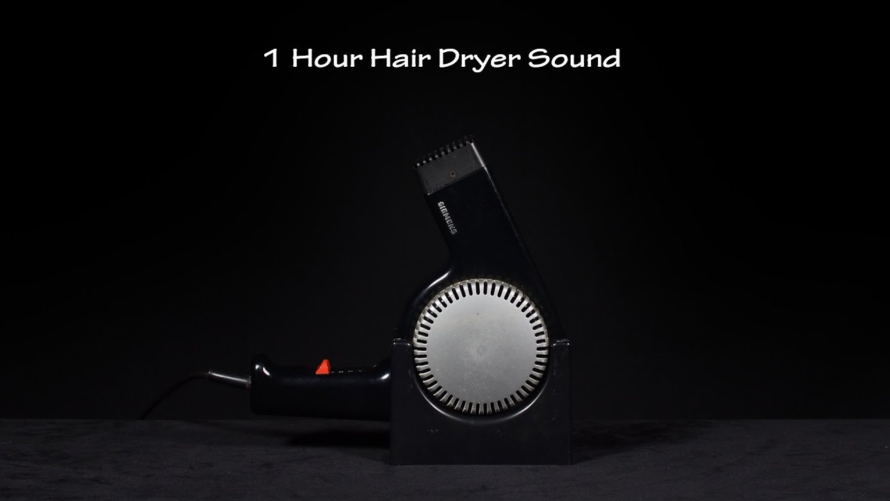 Hair Dryer Sound 67 (Static) | ASMR | 1 Hour White Noise to Sleep and ...