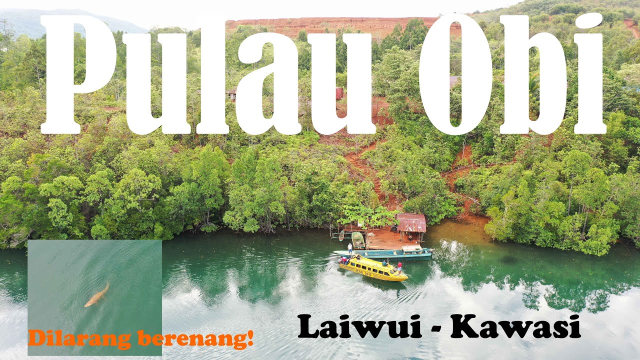 Naik speedboat dari Laiwui ke Camp Site Kawasi Pulau Obi Maluku Utara ...