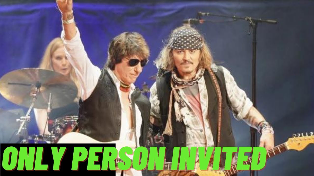 Johnny Depp was only person invited to join Jeff Beck’s widow Sandra at ...