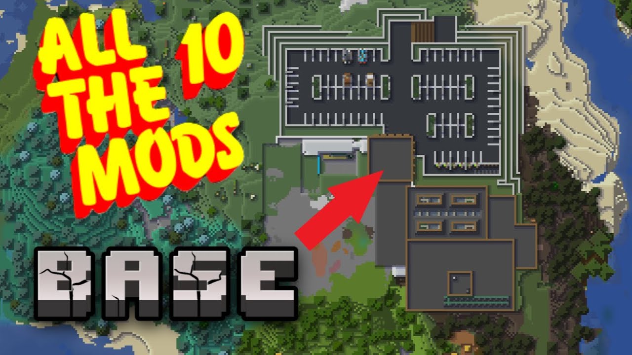 AllTheMods 10 - MY BASE - ConnorCMP - YouTube