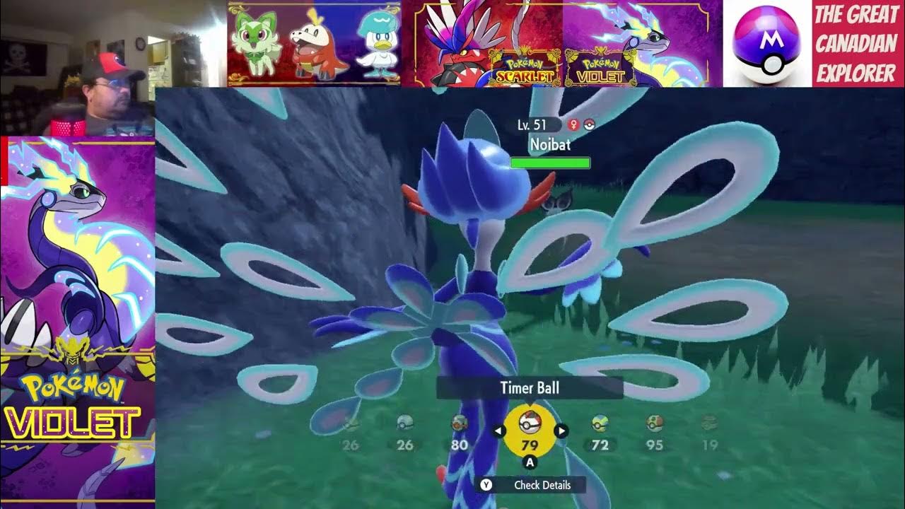 Shiny Noibat In Pokémon Violet - YouTube