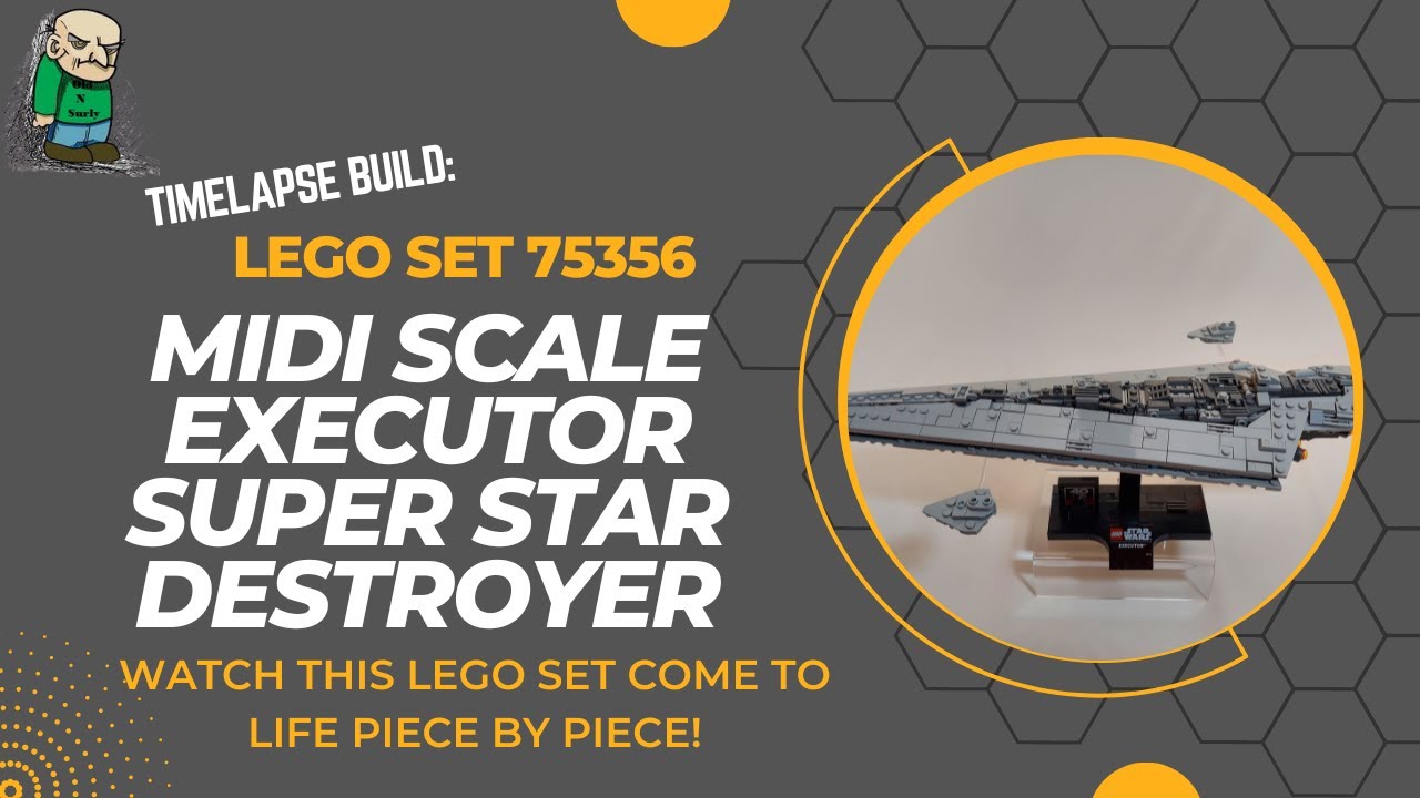 LEGO SET 75356 MIDI EXECUTOR SSD TIMELAPSE - YouTube