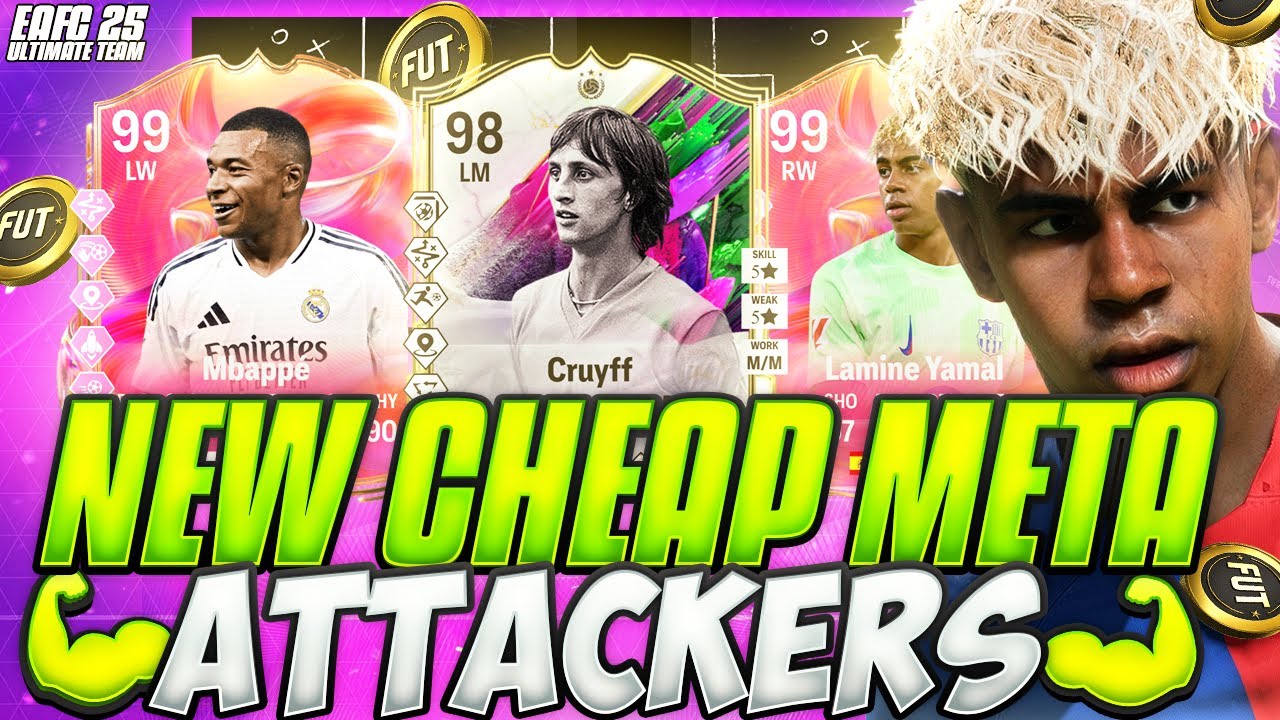 FC 25 | BEST CHEAP META ATTACKERS RW/LW/ PLAYERS ON EACH POSITION😱💪 ...