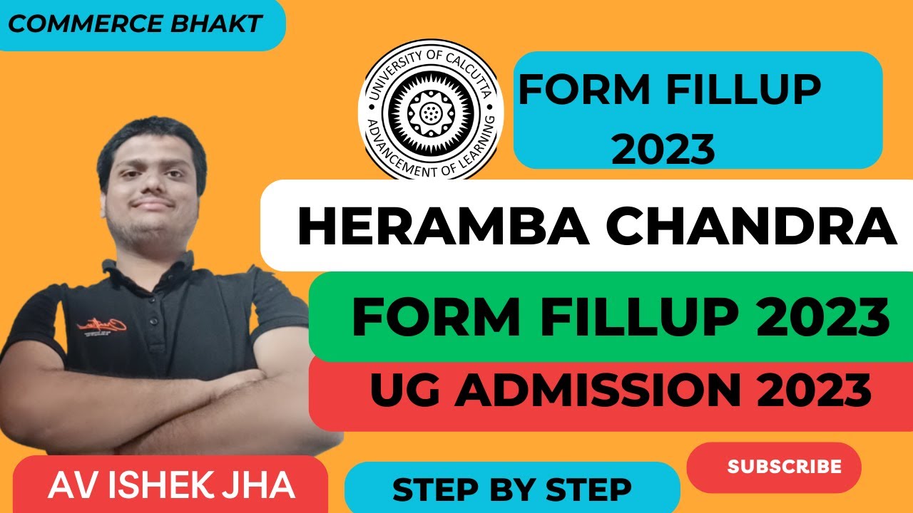 HERAMBA CHANDRA COLLEGE FORM FILLUP 2023 || STEP BY STEP || UG ...
