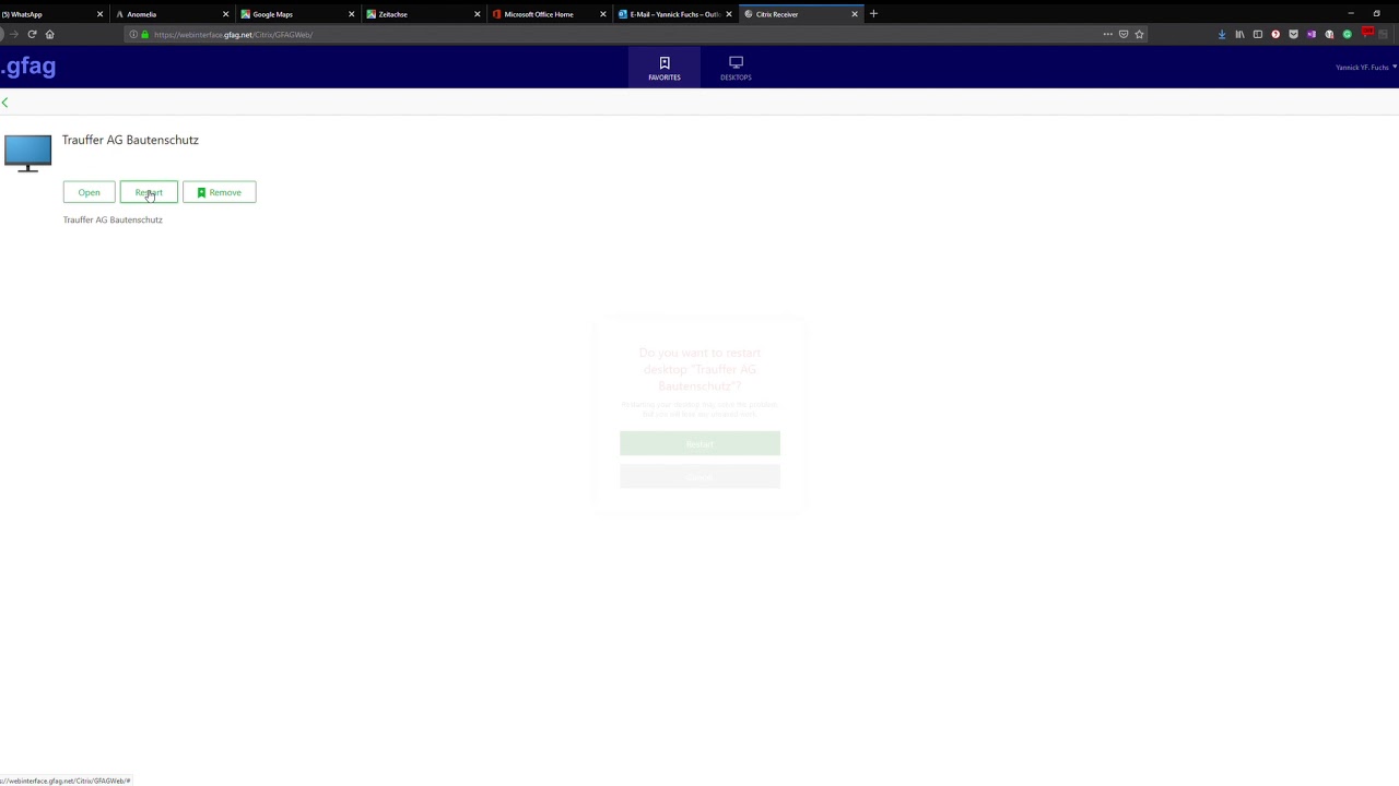 Citrix - Webinterface - Restart Citrix Receiver - YouTube