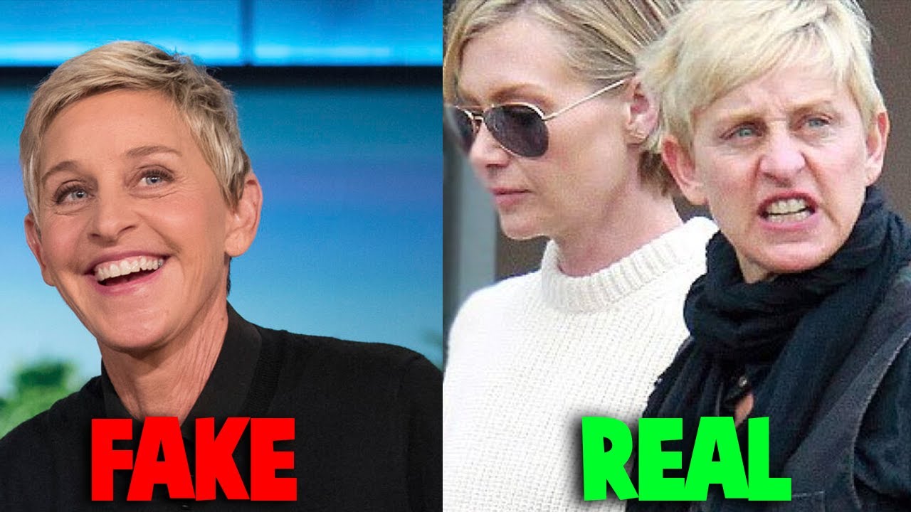 Ellen Degeneres Breaks Character How She Really Acts - YouTube