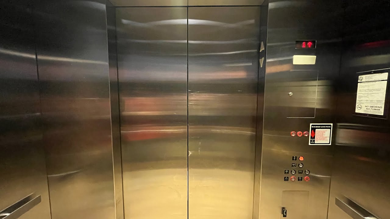 Montgomery KONE Hydraulic Elevator @ Jurassic Park Discovery Center - Universal Orlando Florida ...