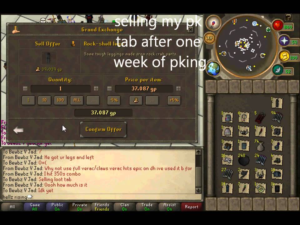 runescape pking video #1 - YouTube