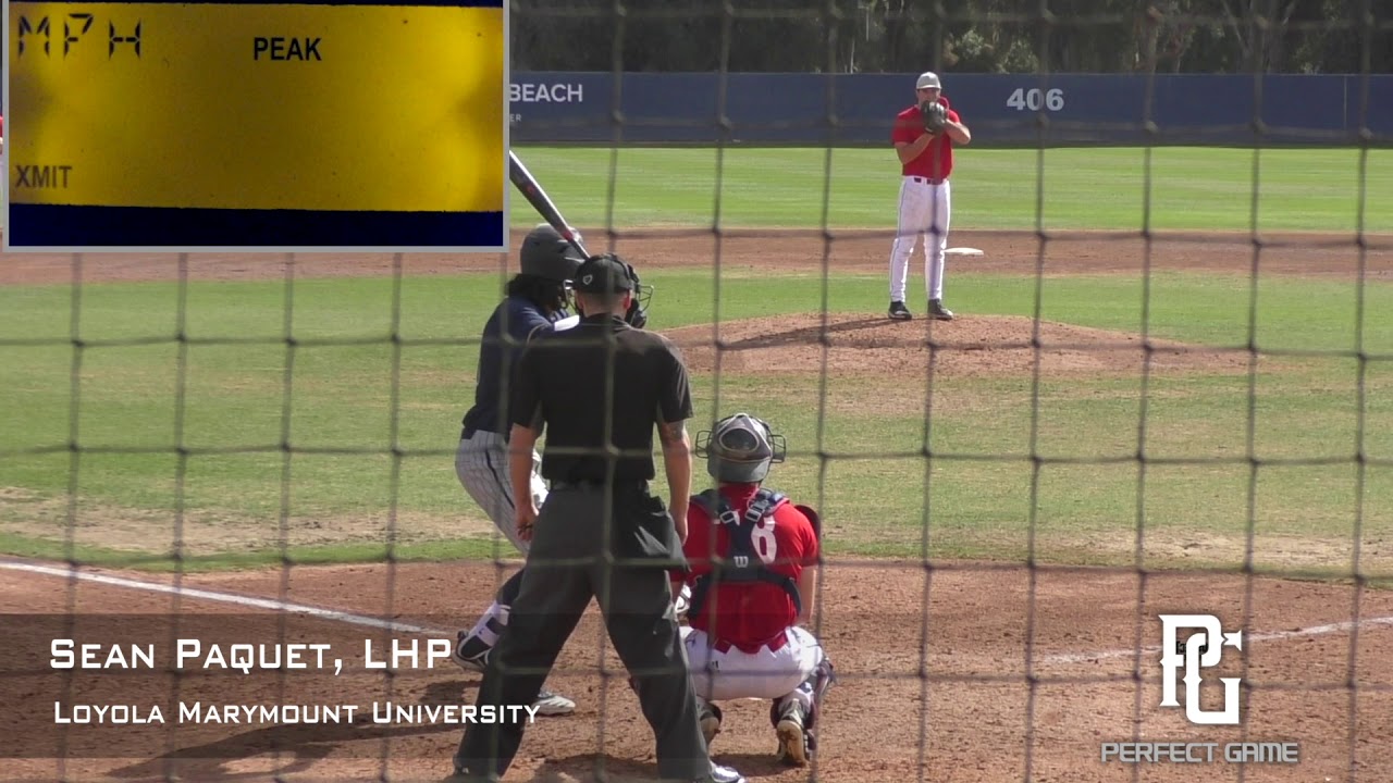 Sean Paquet Prospect Video, LHP, Loyola Marymount University - YouTube