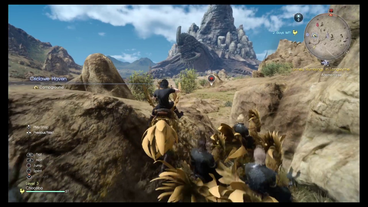 FINAL FANTASY XV Adamantoise - YouTube