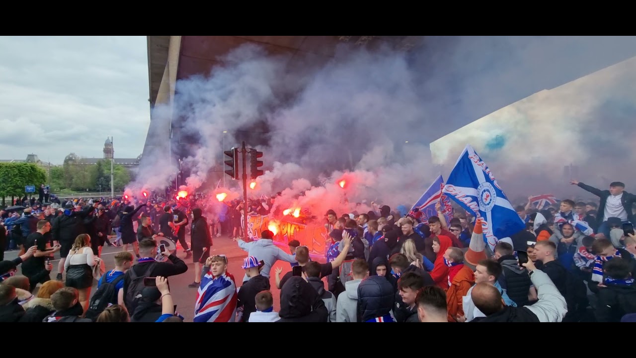 Union Bears 55th League title victory March to George Square . - YouTube