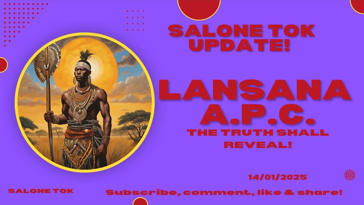 LANSANA APC The Coordinator - 14 January 2025 - YouTube
