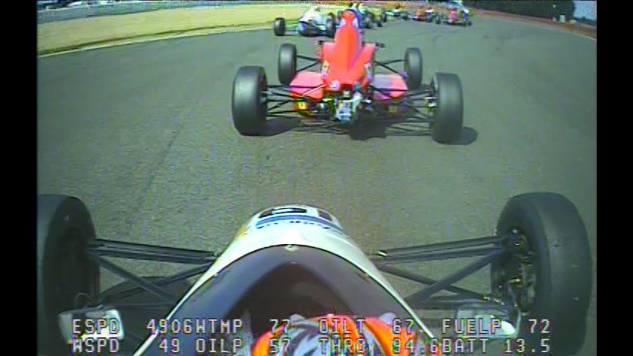 MSA Formula Ford 16.8.09 Silverstone International Race 2 Dan de Zille ...