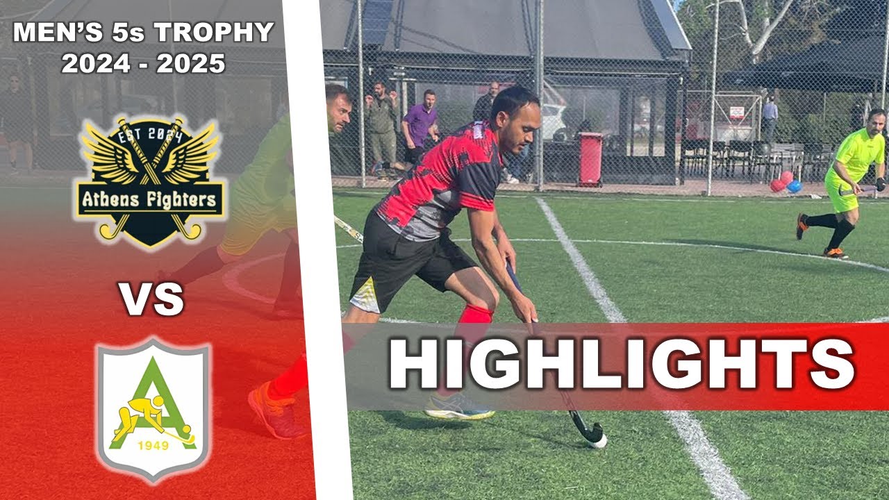 Field Hockey 5s | Men's Trophy 2024 - 2025 | Matchday 6 (Athens ...