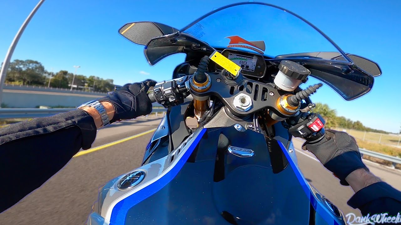 2020 Yamaha R1M High Speed Test Ride! - YouTube