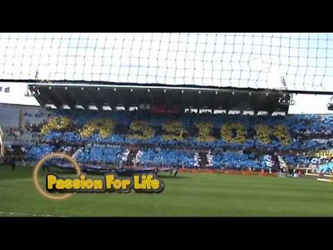 Tifo Blue Army [Club Brugge- Anderlecht 2010-2011] - YouTube
