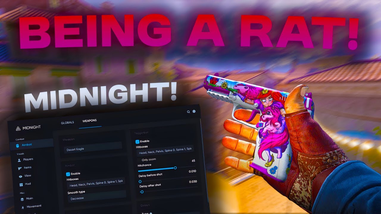 Playing Like A RAT In CS2 With MIDNIGHT! - YouTube