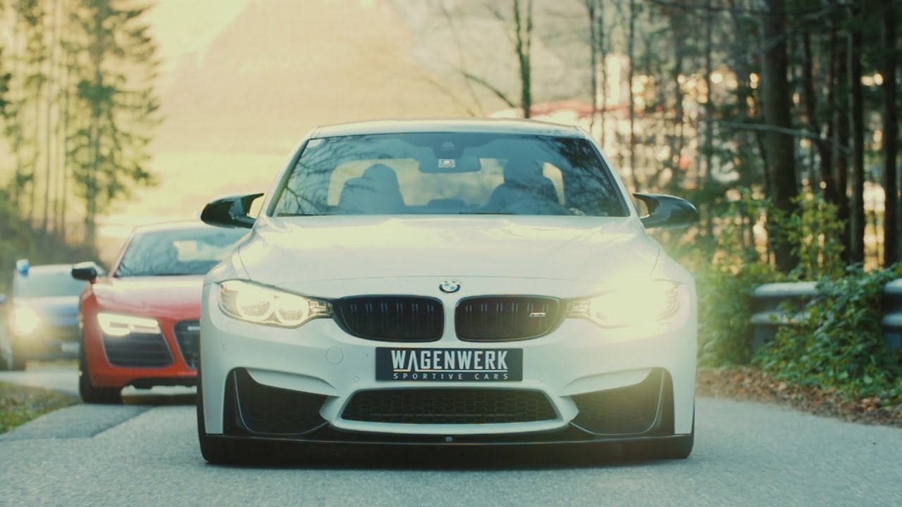AUDI R8 vs. BMW M3 | Racing on Mountain Pass - YouTube