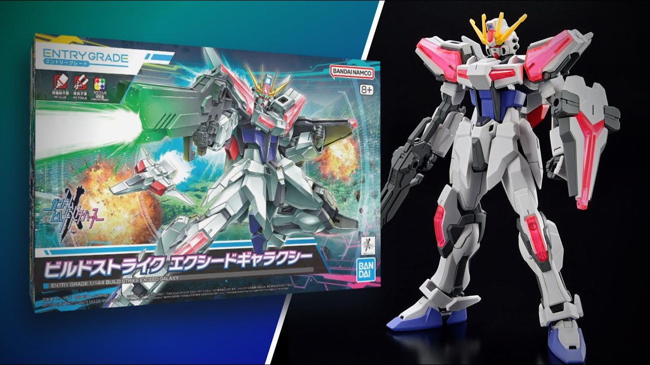 ENTRY GRADE 1/144 BUILD STRIKE EXCEED GALAXY / Gundam Build Metaverse ...