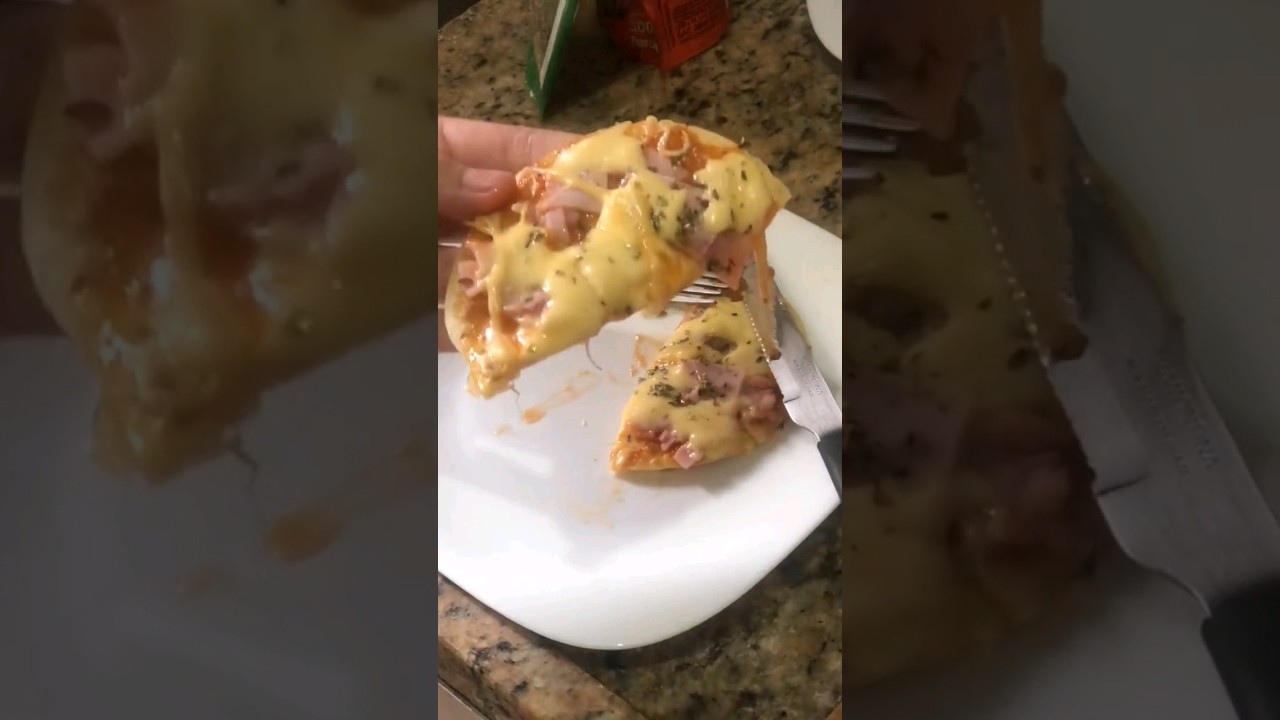 Mini pizza com massa de pastel! - YouTube
