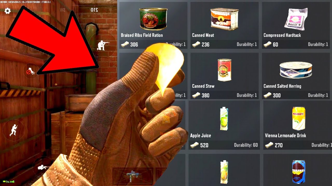 Arena Breakout - ALL CONSUMABLES (FOOD/DRINKS/MEDS) - YouTube