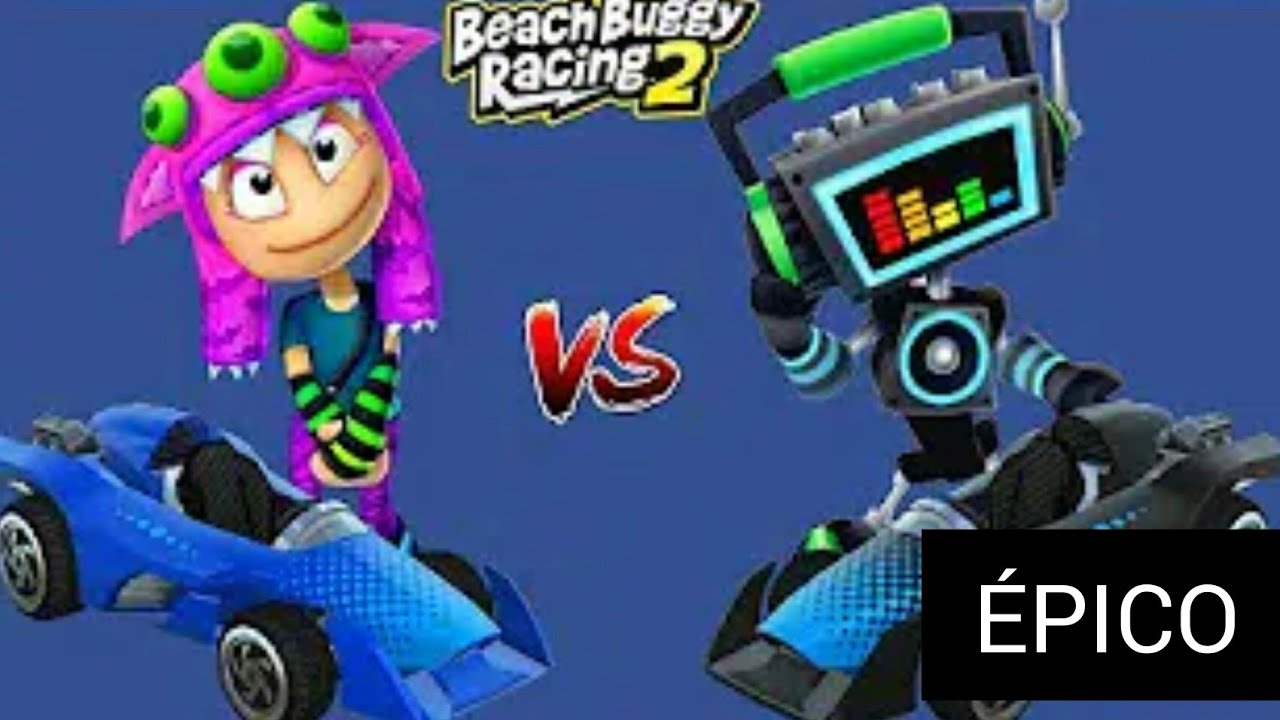 MIKKA VS BEAT BOT DE BEACH BUGGY RACING 2 - YouTube