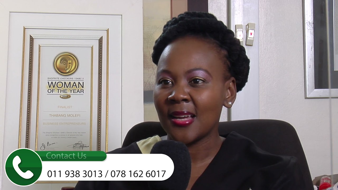 meet Thabang Molefi founder of The Roots Health Centre - YouTube