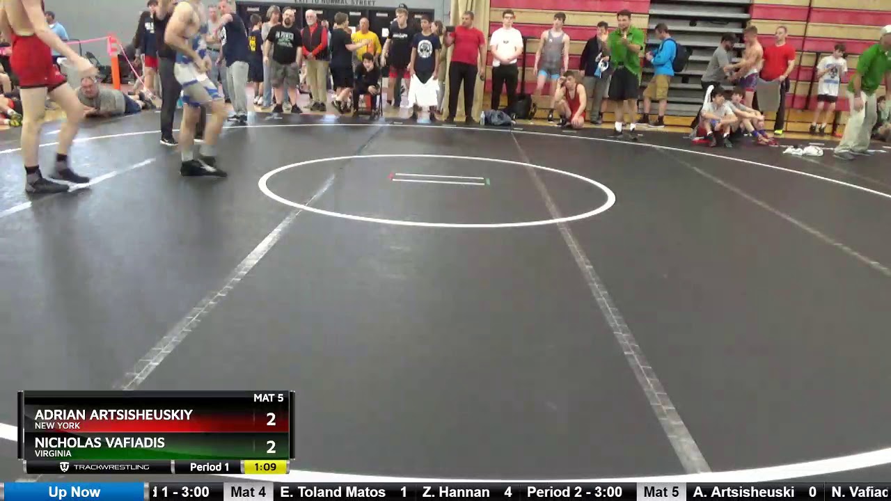 16U 145 Adrian Artsisheuskiy New York Vs Nicholas Vafiadis Virginia ...
