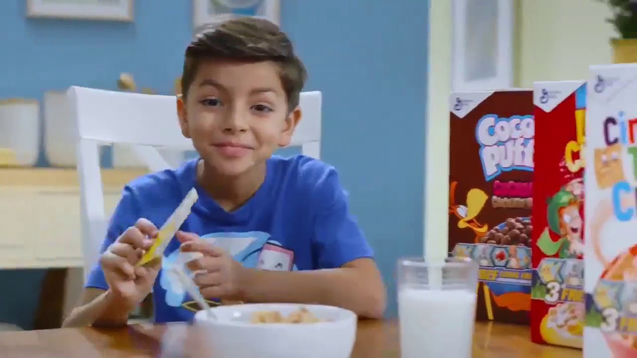 General Mills Pokemon Card Kid Commercial - YouTube