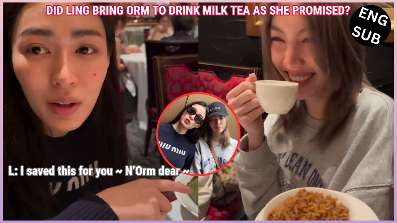 [LingOrm] LING ORDERED HER FAVORITE FOOD FOR ORM TO TRY | Did Ling make ...