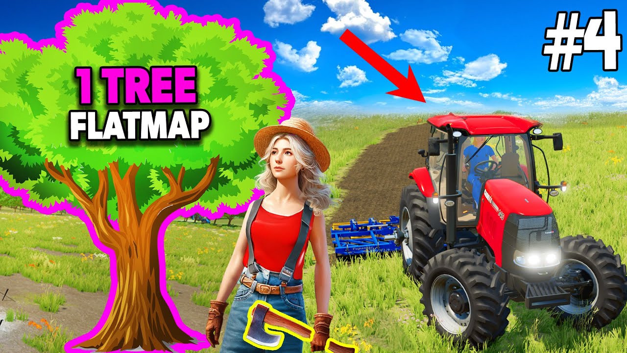 Start from 0$ on 1 TREE FLAT MAP 🚜 #4 - YouTube