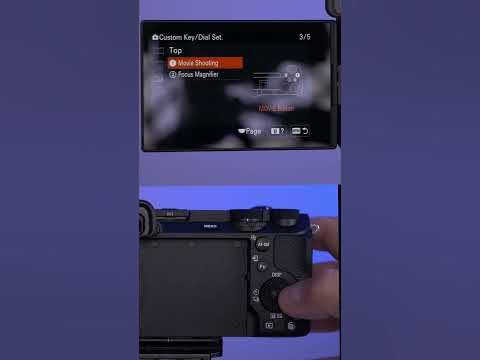 Sony a6700 | How to Customize C Buttons | How to assign Functions to C #shorts - YouTube