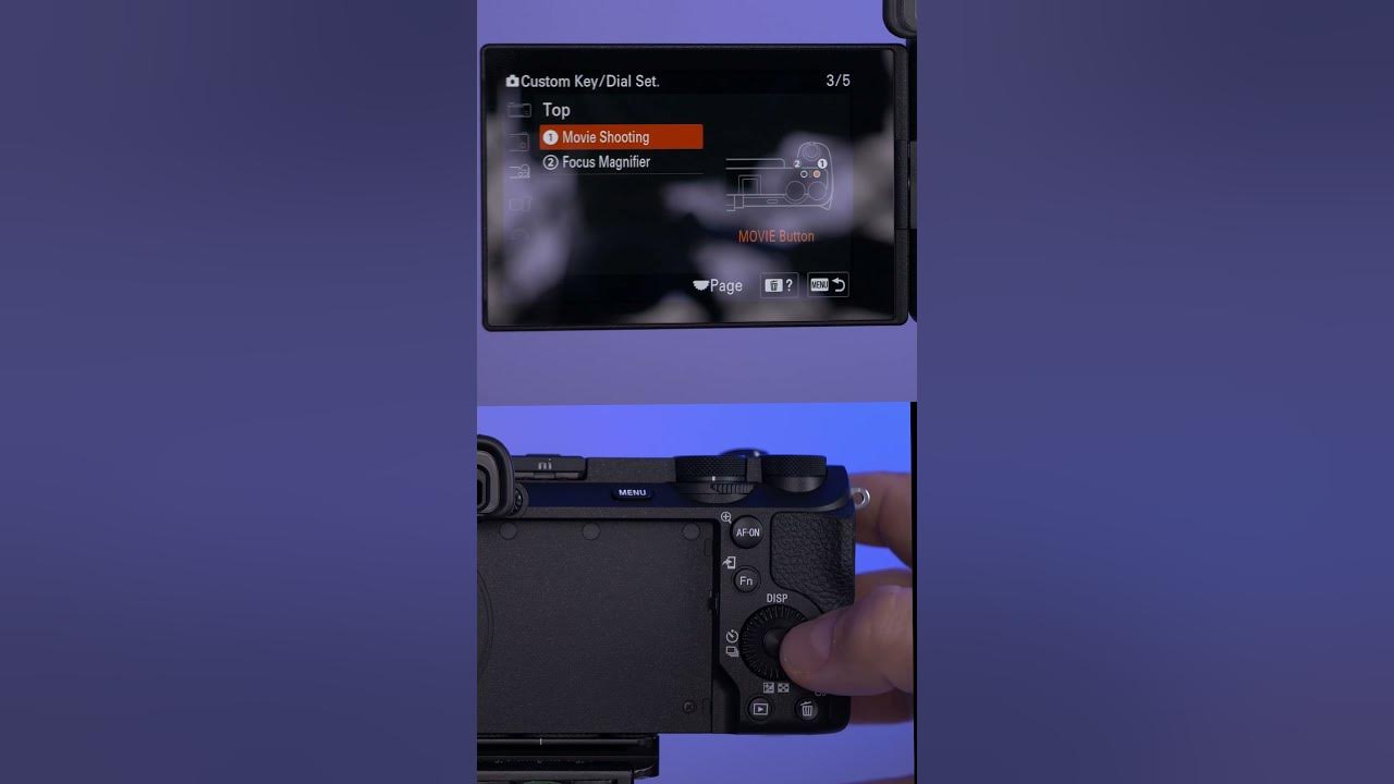 Sony a6700 | How to Customize C Buttons | How to assign Functions to C #shorts - YouTube