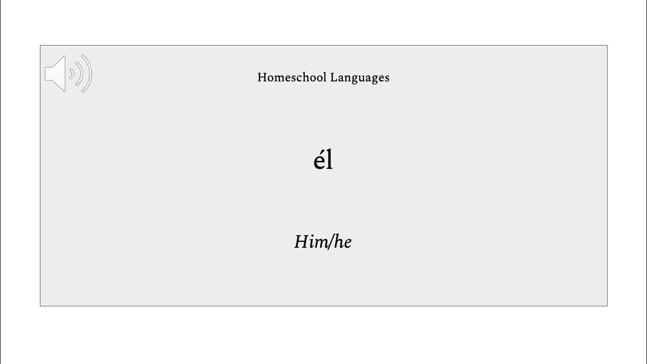 Spanish Pronunciation Guide Level 1 - YouTube