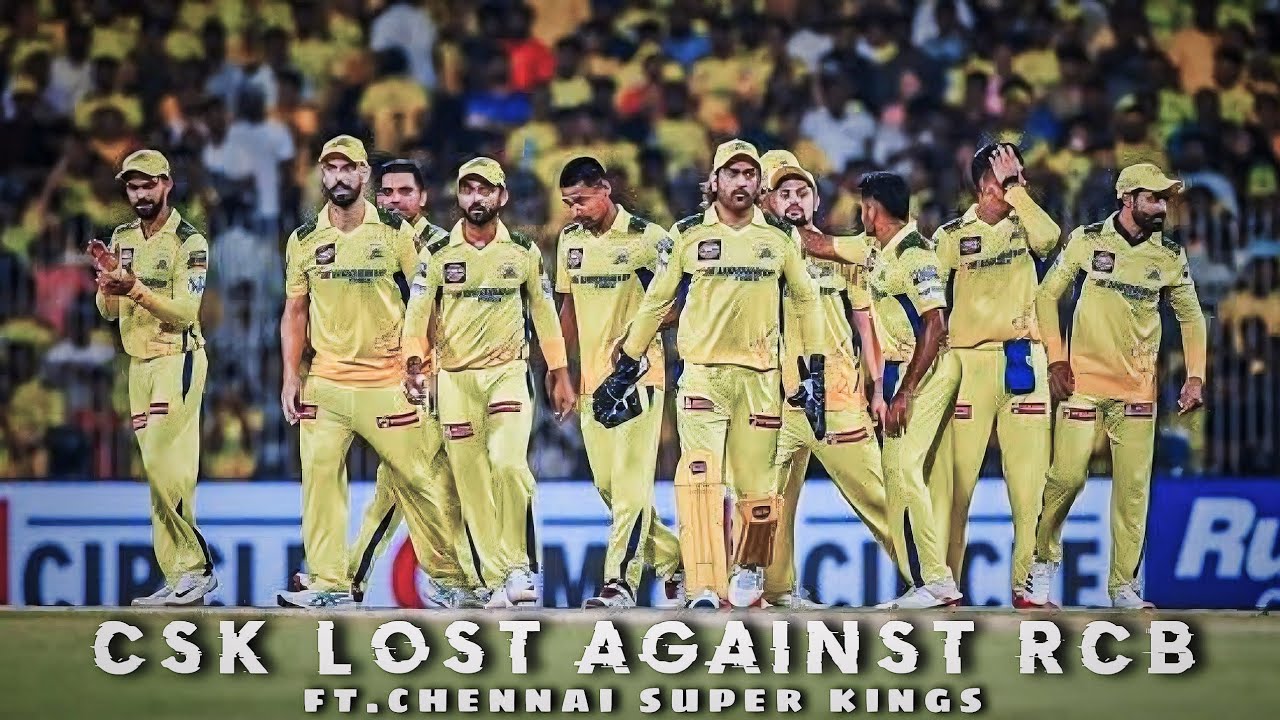 CSK LOST SAD WHATSHAPP STATUS 💔 | CSK NOT QUALIFIED 🥺 | RCB VS CSK IPL ...