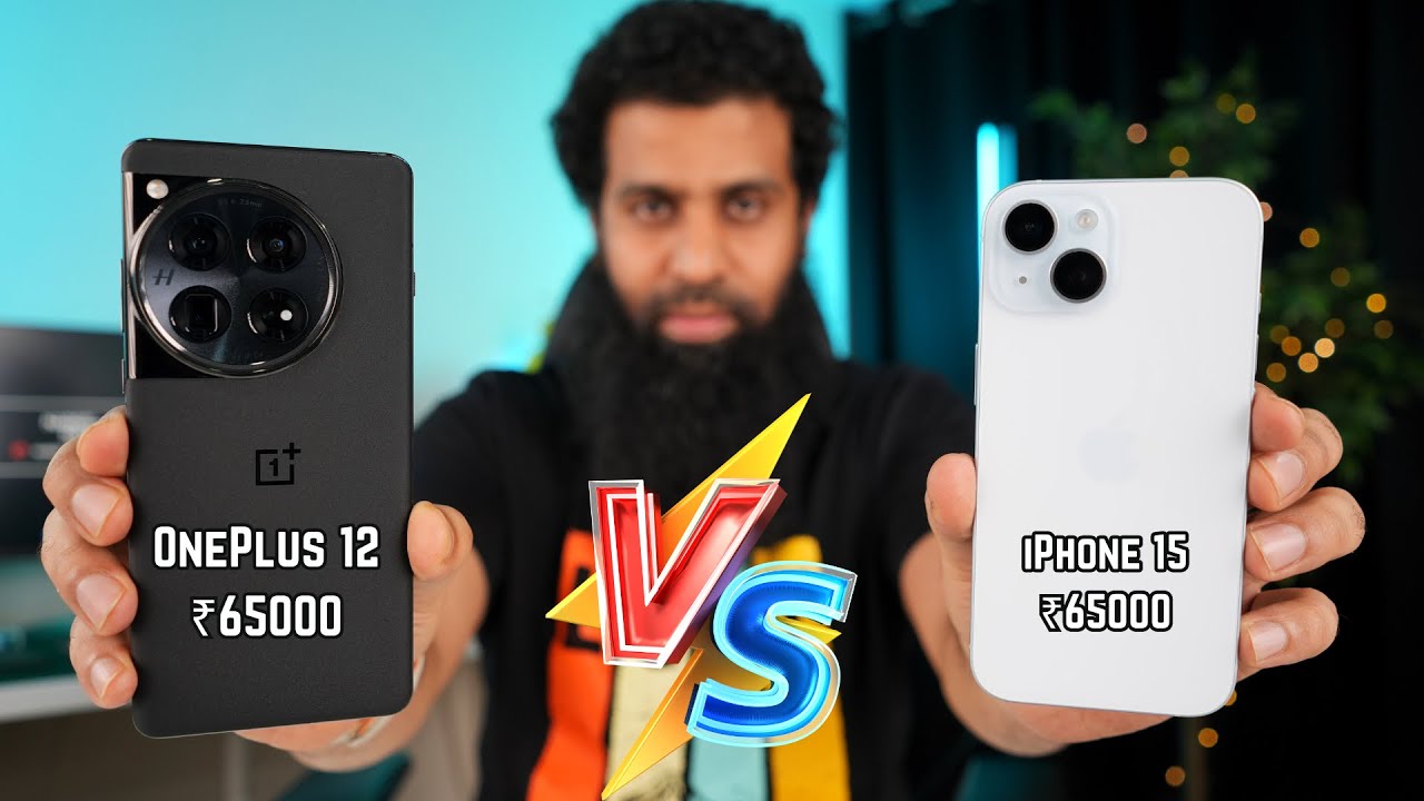 iPhone 15 vs OnePlus 12 Full Comparison - YouTube
