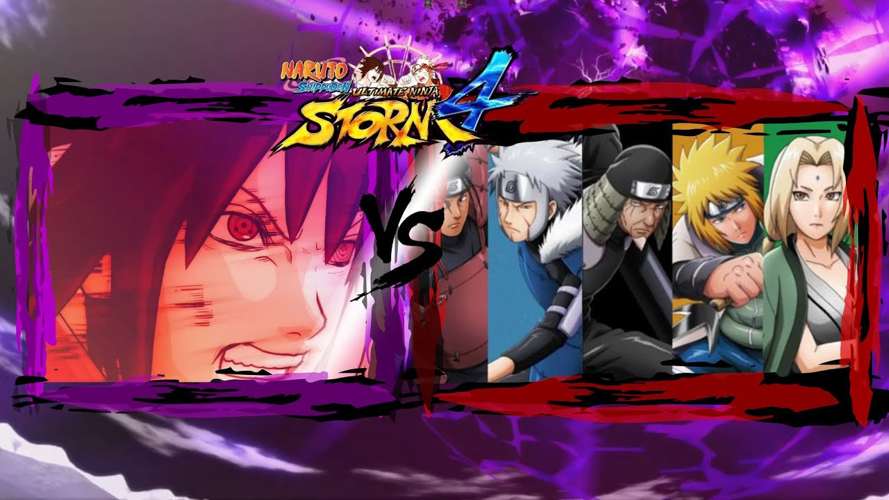 Naruto Shippuden Ultimate Ninja Storm 4 Gameplay - Sasuke Uchiha Vs All ...