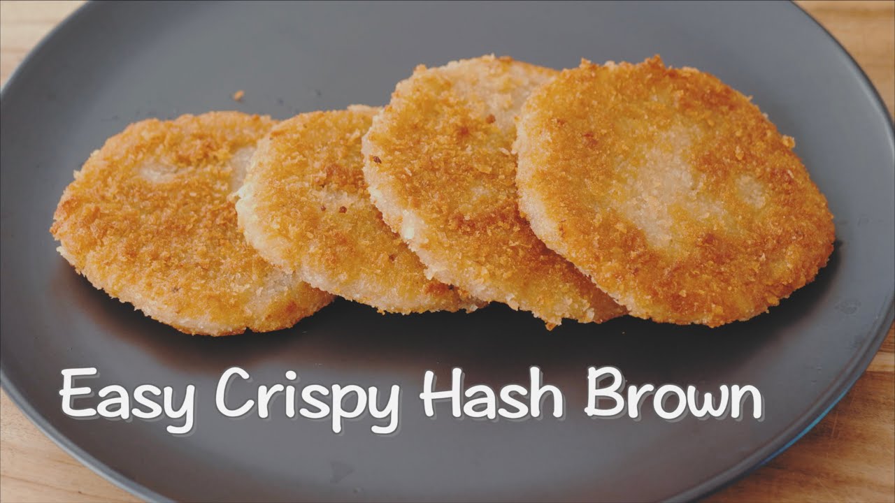 How to make crispy hash brown『Simple breakfast 』 - YouTube
