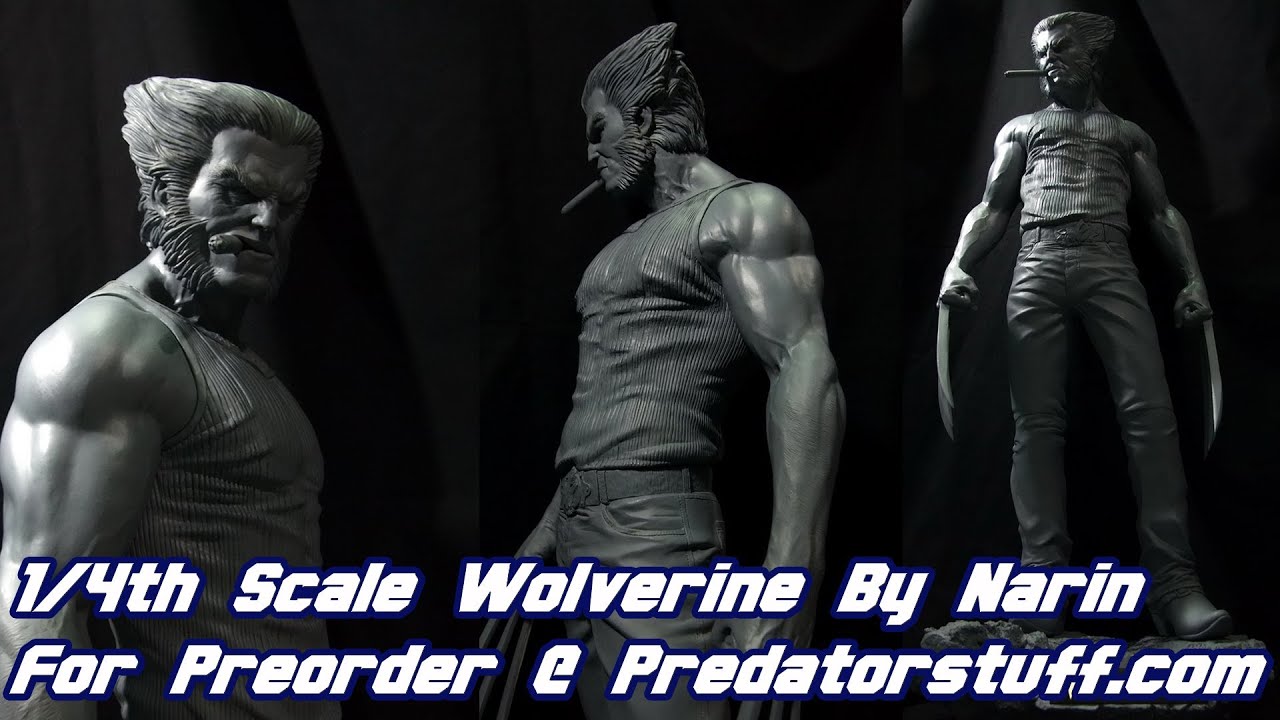 Narin 1/4 Scale Wolverine Resin Kit - YouTube