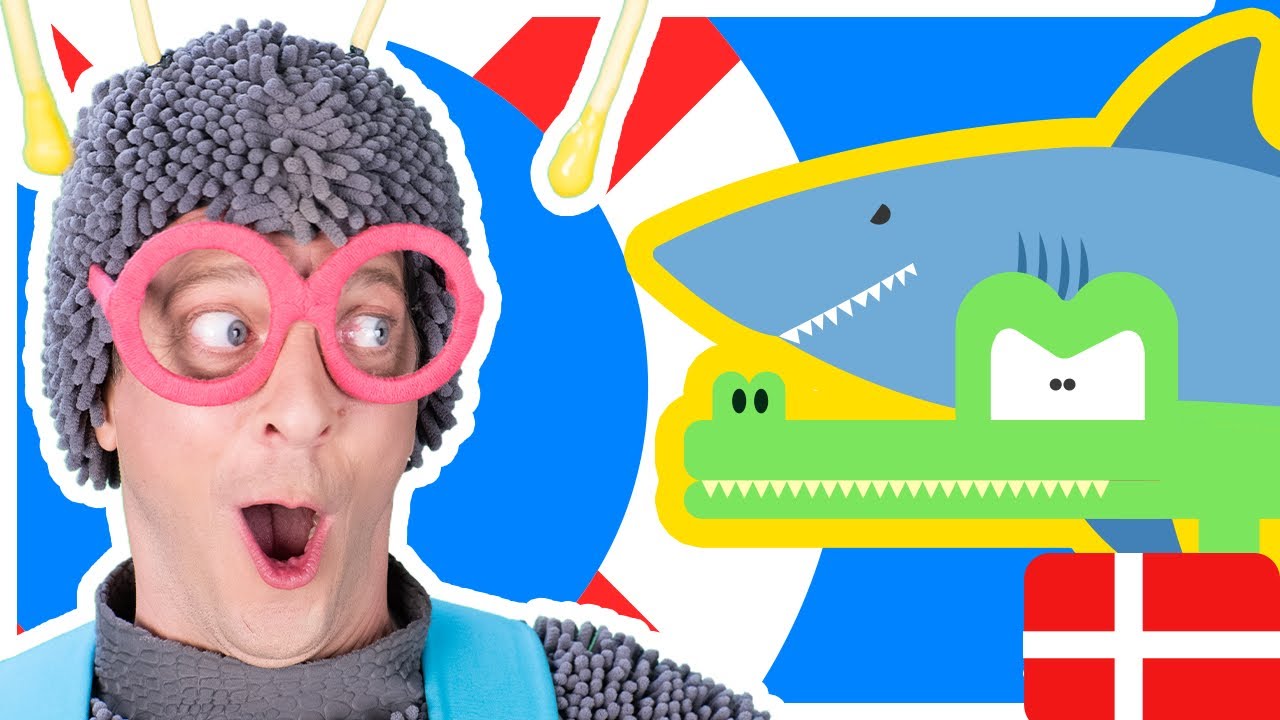 Ro, ro, ro din båd, DANS MED!, løb fra krokodille, haj og enhjørning ...