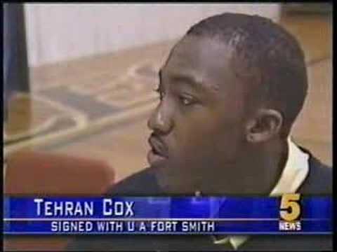 Tehran Cox Signs Letter of Intent - YouTube