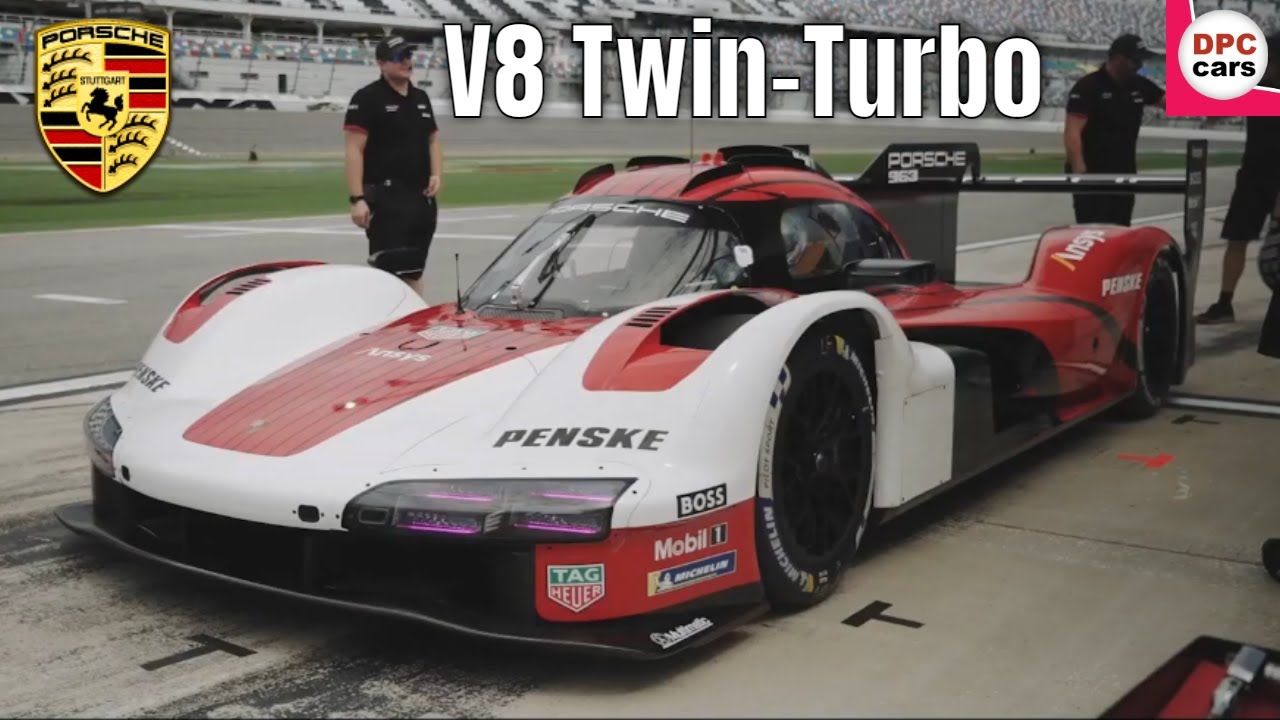 The History Of The Porsche 963 V8 Twin Turbo Engine - YouTube