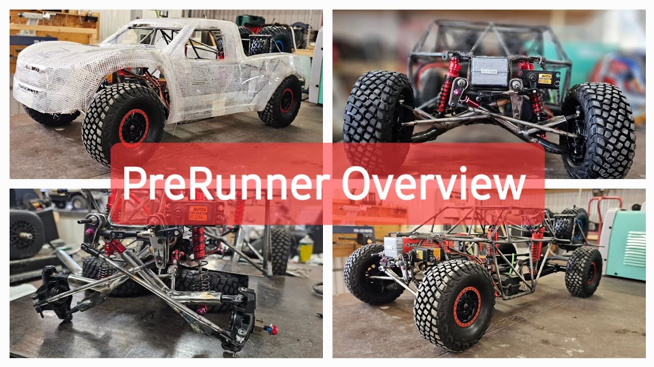 RC Prerunner, Hand Built JBeam & Swingset Steering truck Part. 2 - YouTube