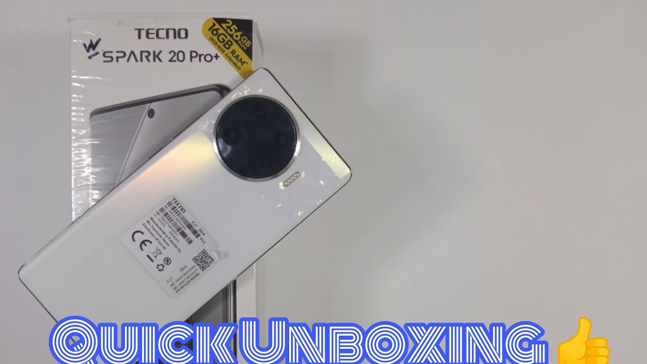 Tecno Spark 20 Pro+ | Ram 8GB+8GB | Edge Screen | Front Display ...